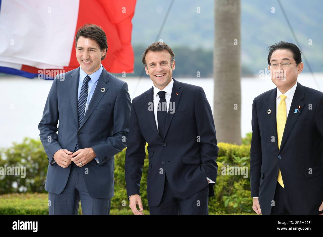 Justin trudeau emmanuel macron hi-res stock photography and images - Alamy