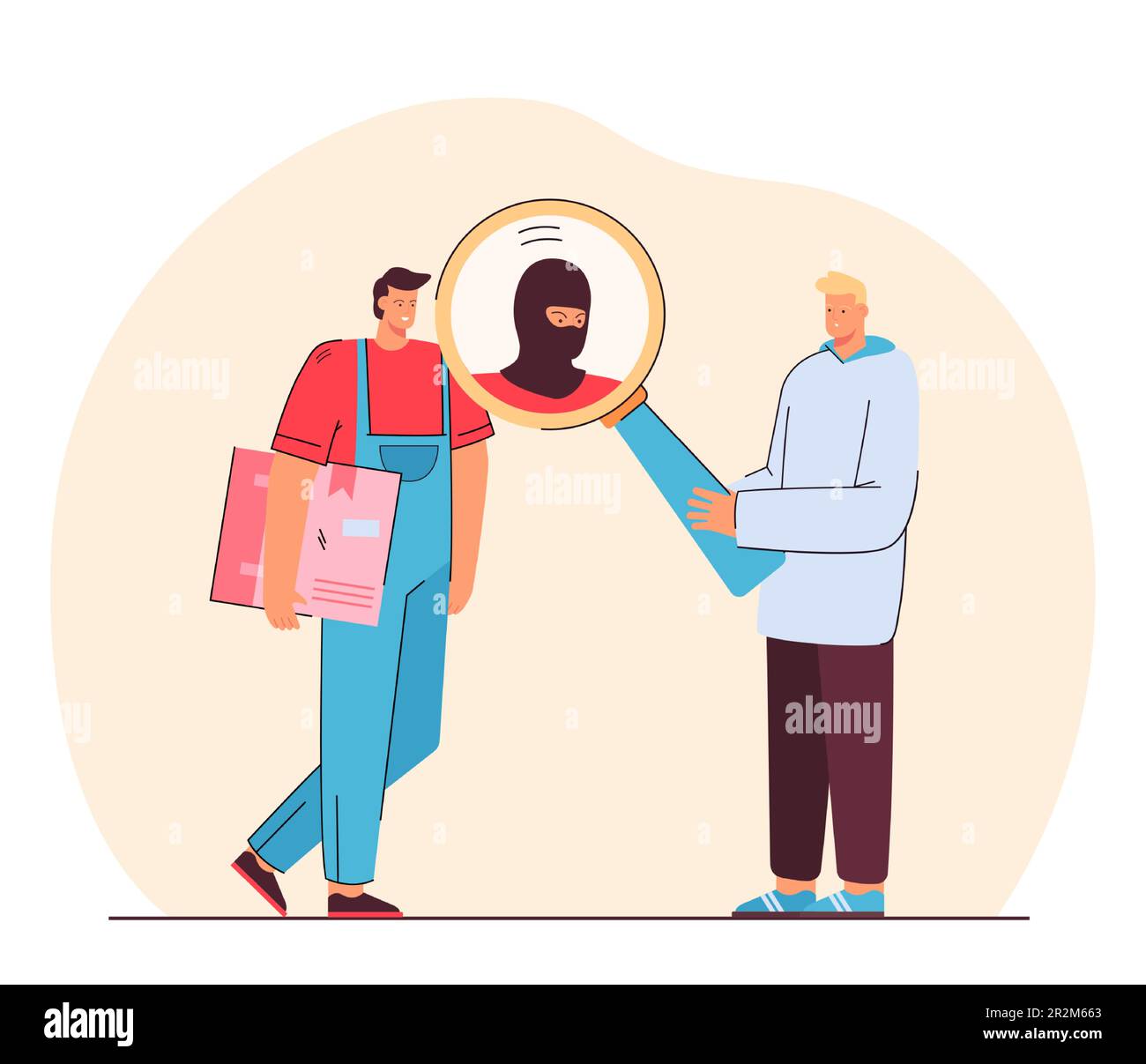 Questioning suspect Cut Out Stock Images & Pictures - Alamy