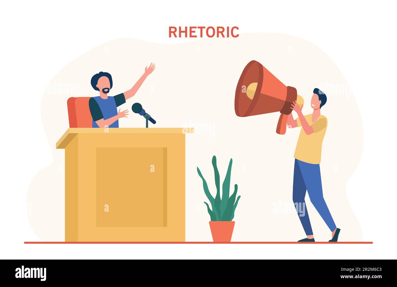 Rhetoric lesson hi-res stock photography and images - Alamy