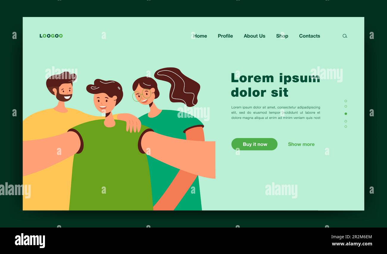 Laughing portrait photo Stock Vector Images - Alamy