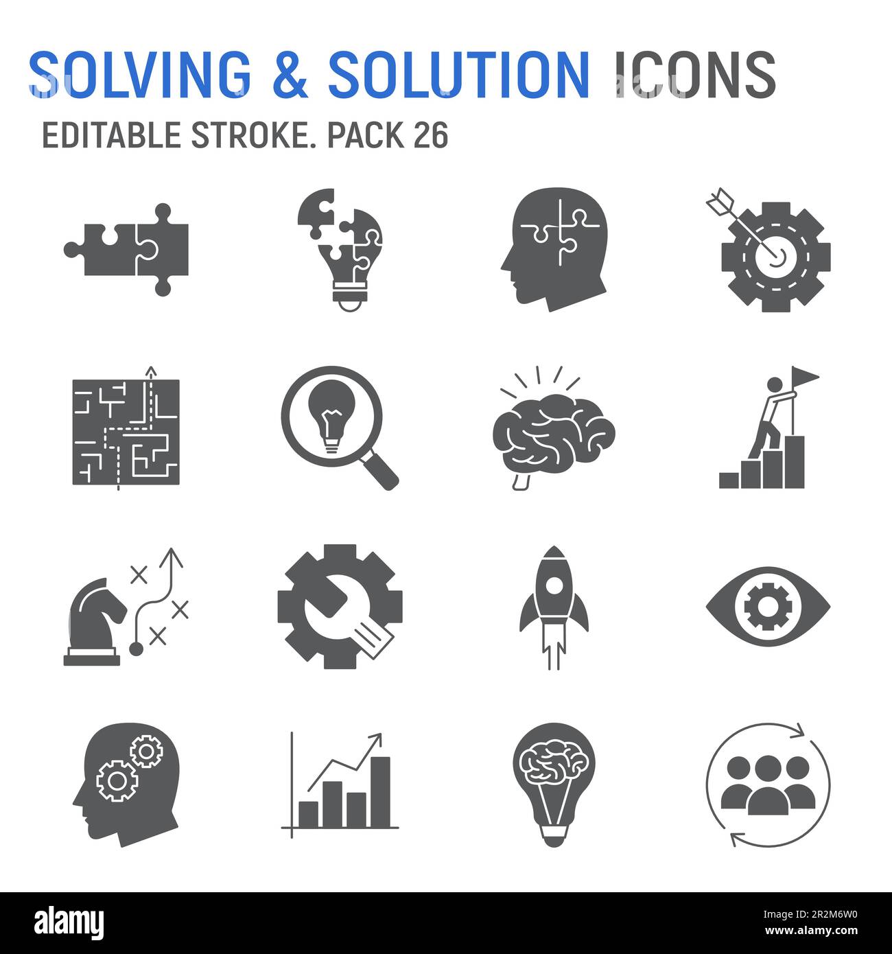 Troubleshooting and problem solving Stock Vector Images - Alamy