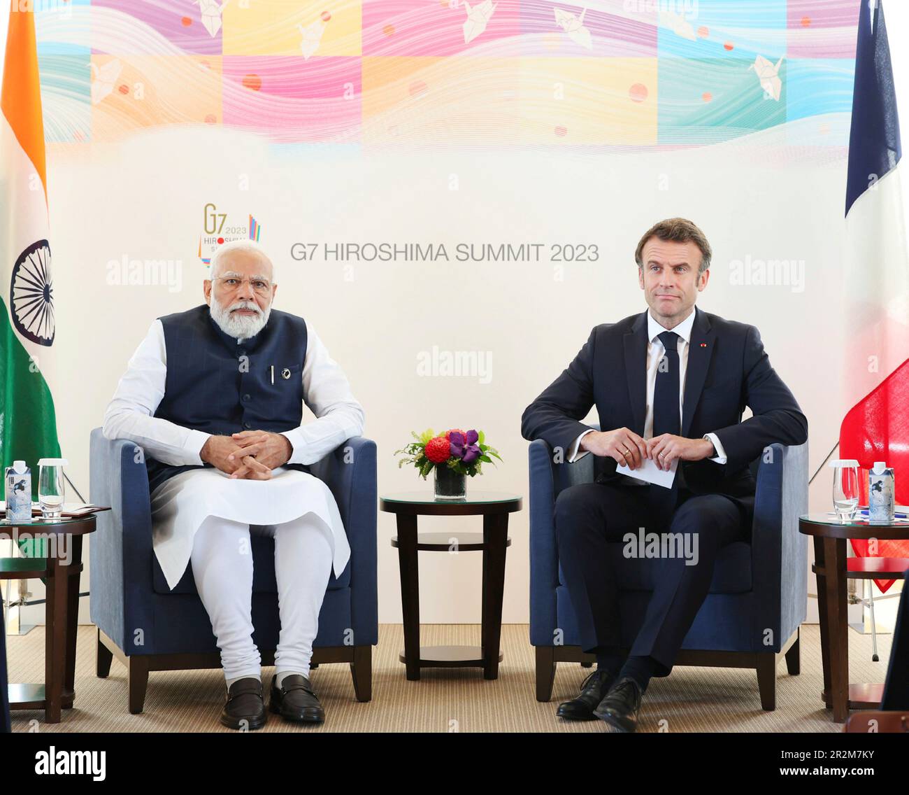 Hiroshima, Japan. 20th May, 2023. Indian Prime Minister Narendra Modi ...