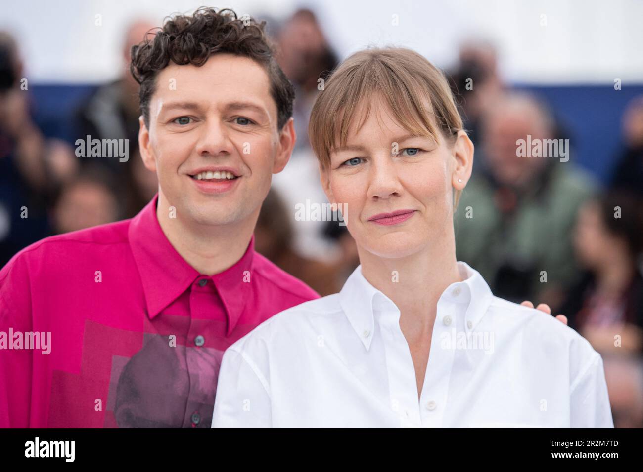 Cannes, France. 20th May, 2023. Christian Friedel and Sandra Huller ...