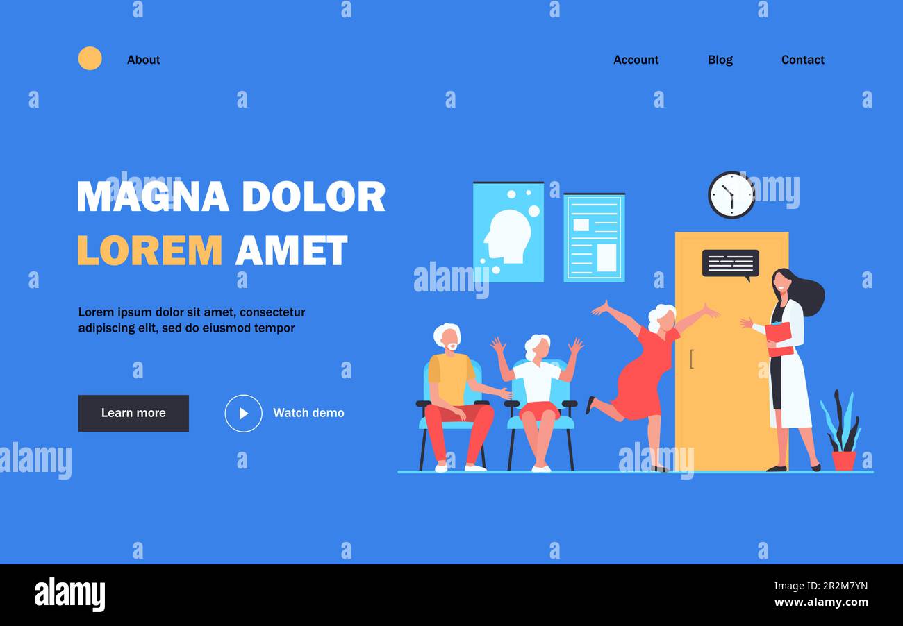 Old doctor character sitting hi-res stock photography and images - Alamy