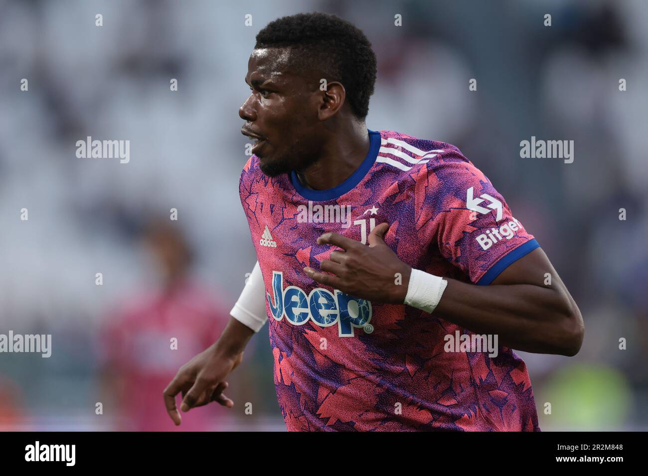 Turin, Italy, 3rd May 2023. Paul Pogba of Juventus during the Serie A ...