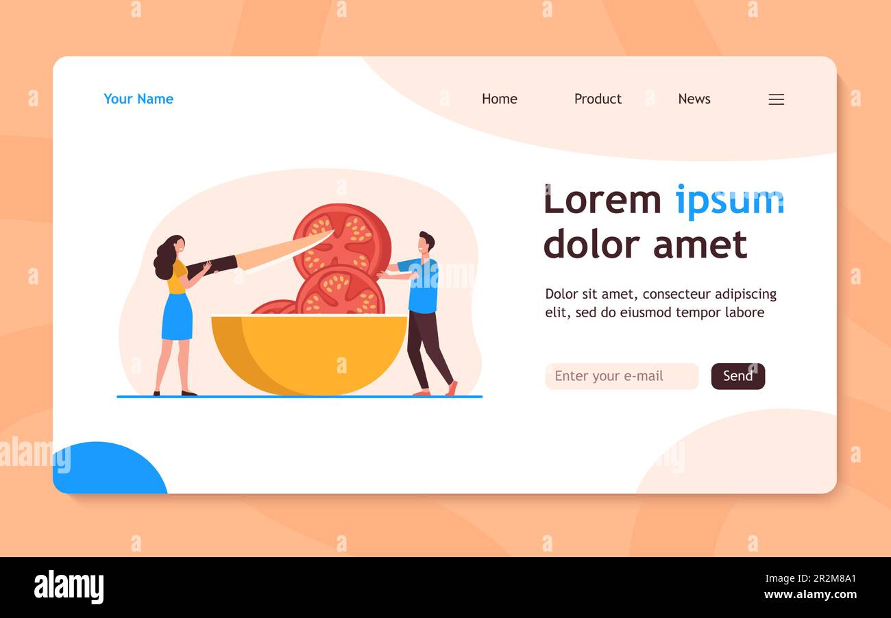 Tiny people in chef hi-res stock photography and images - Alamy