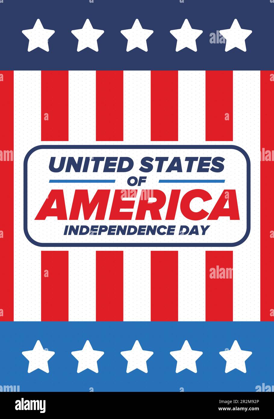 Independence Day in United States of America. The Fourth of July ...