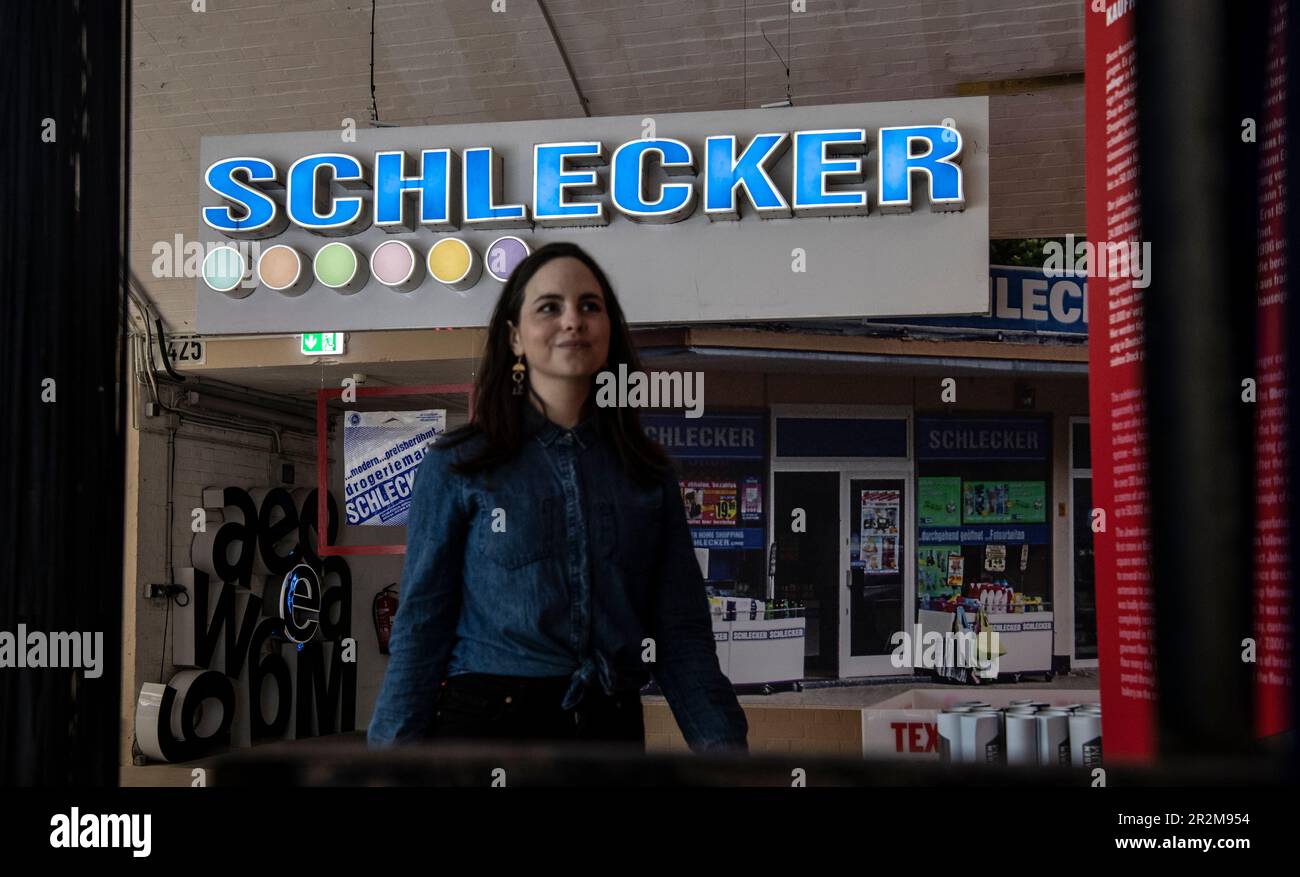 Berlin, Germany. 20th May, 2023. Olivia from South Africa walks past ...