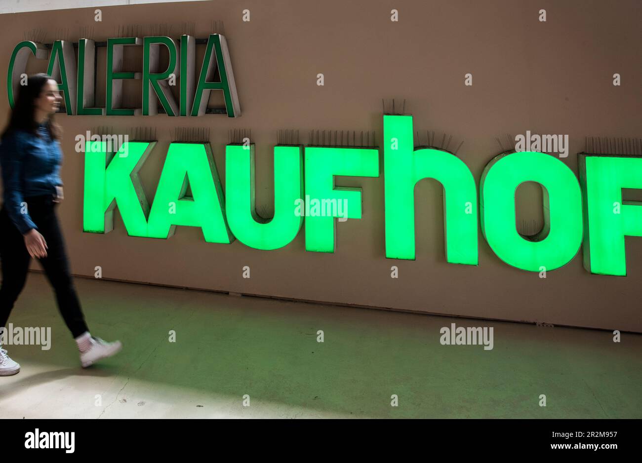 Berlin, Germany. 20th May, 2023. Olivia from South Africa walks past ...