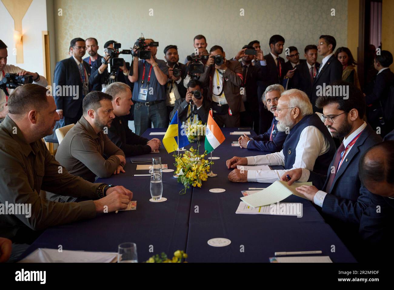 Hiroshima, Japan. 20th May, 2023. Ukrainian President Volodymyr ...