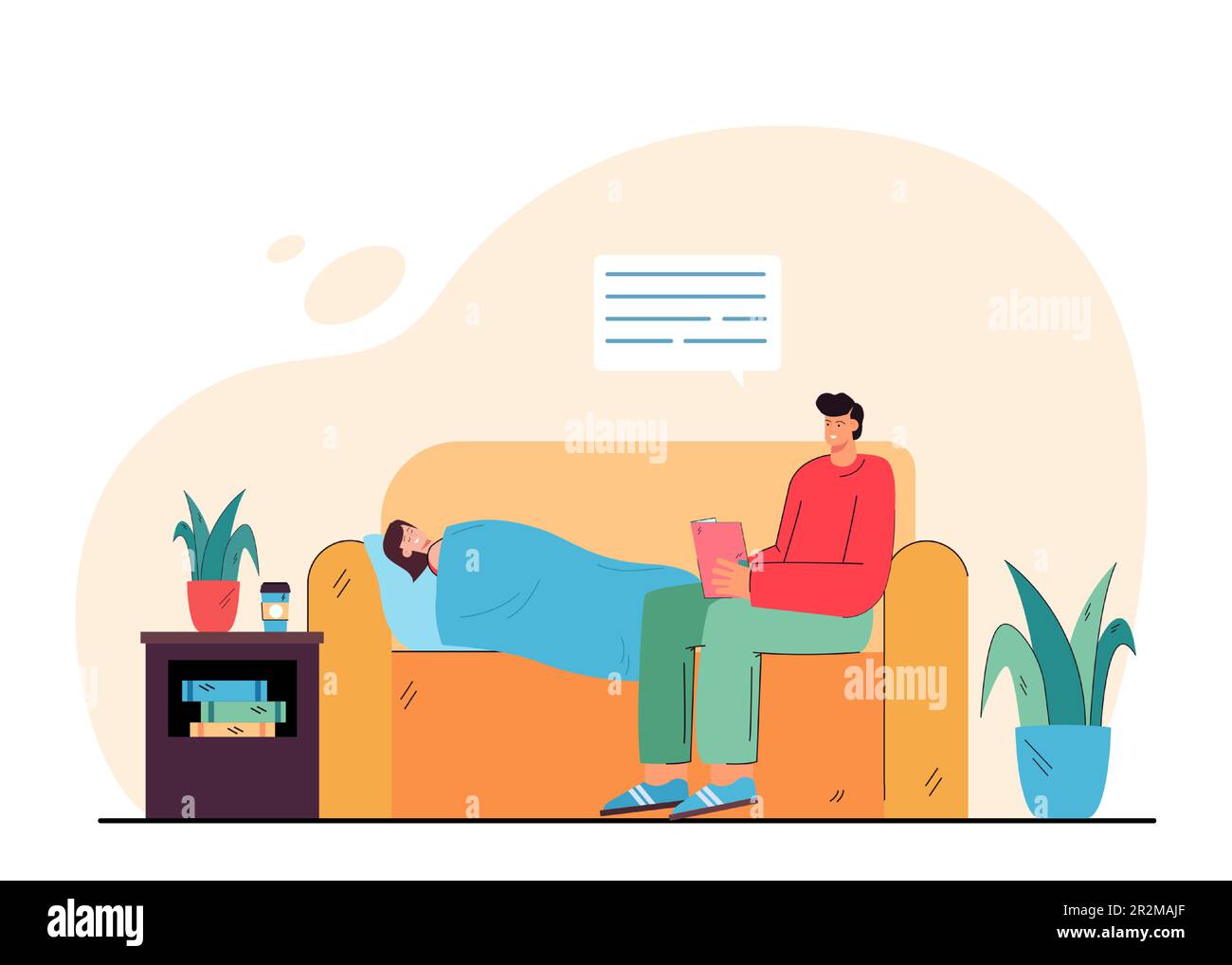 Reading with dad Cut Out Stock Images & Pictures - Alamy