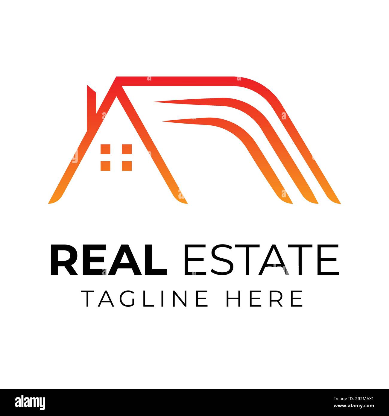 Modern real estate logo design Stock Vector Image & Art - Alamy