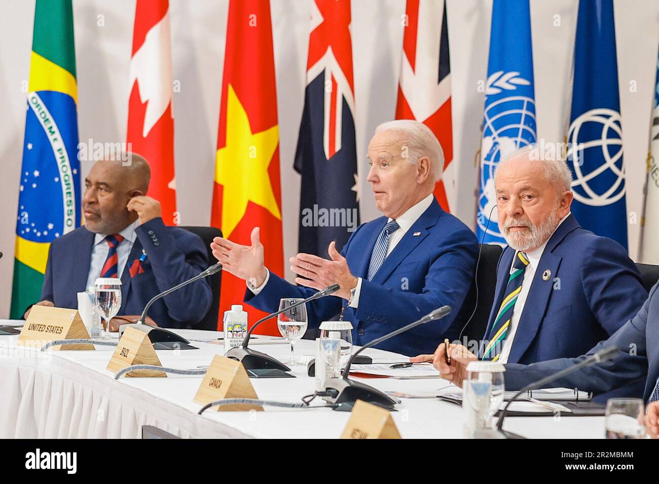 G7 flags hi-res stock photography and images - Alamy