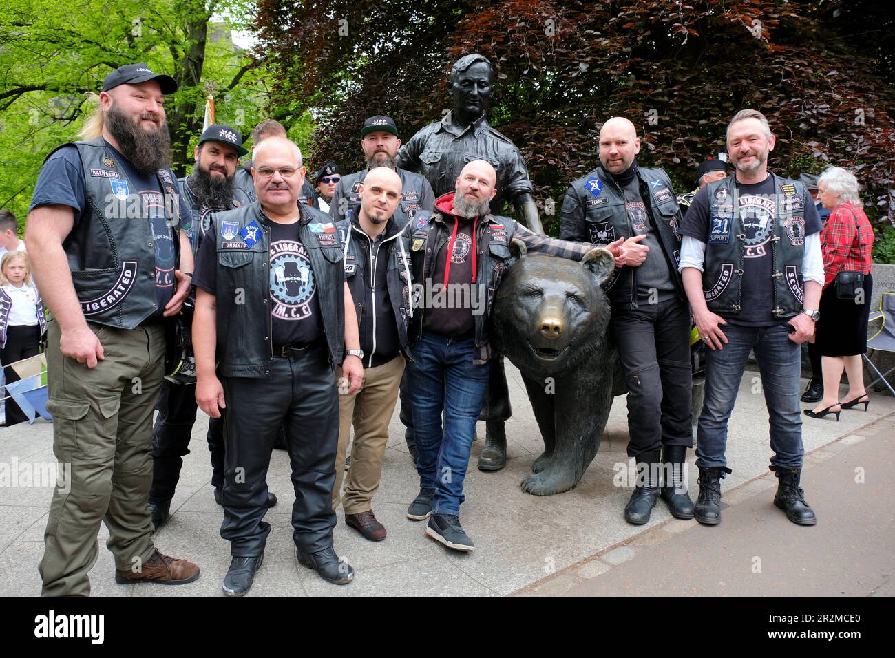 Edinburgh, Scotland, UK. 20th May 2023. Wojtek's Day in Princes Street ...