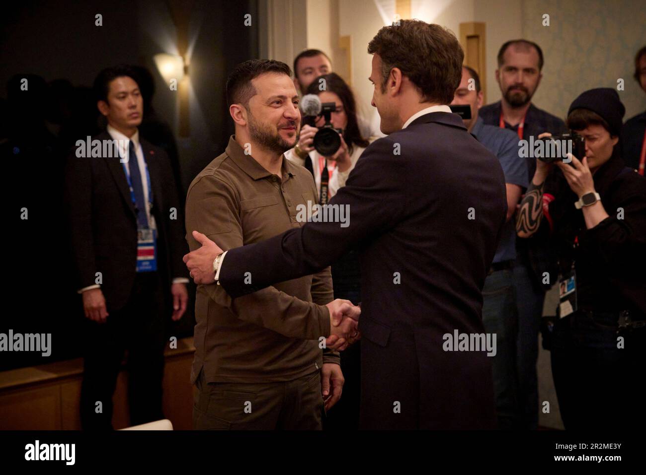 Hiroshima, Japan. 20th May, 2023. Ukrainian President Volodymyr ...