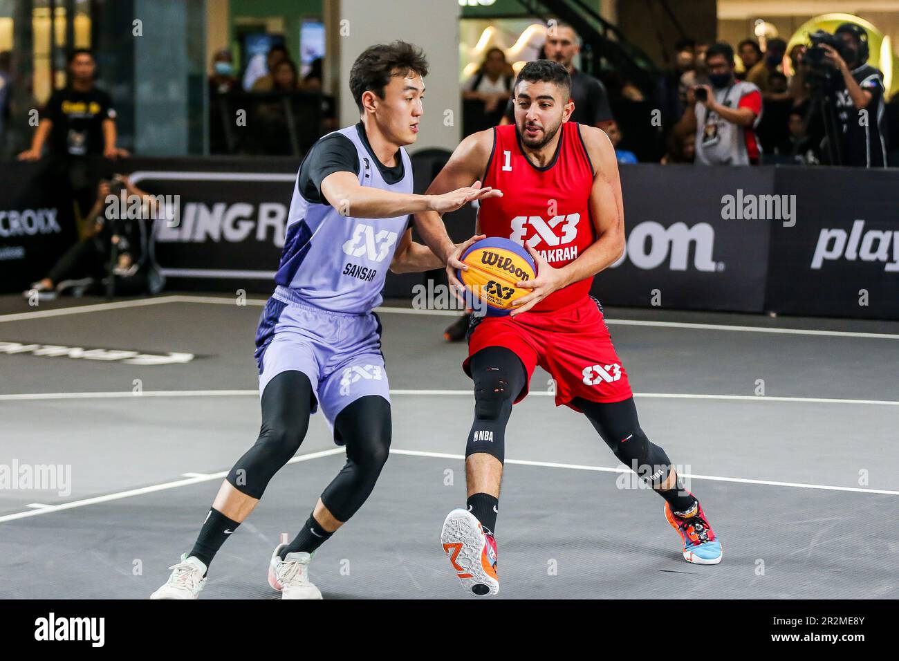 Makati City. 20th May, 2023. Anand Ariunbold (L) of Sansar MMC Energy ...