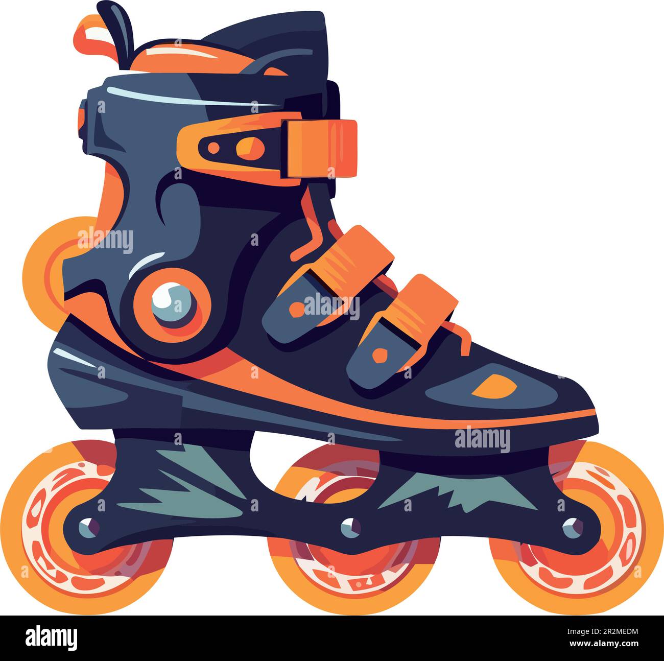 Running over ice Stock Vector Images - Alamy