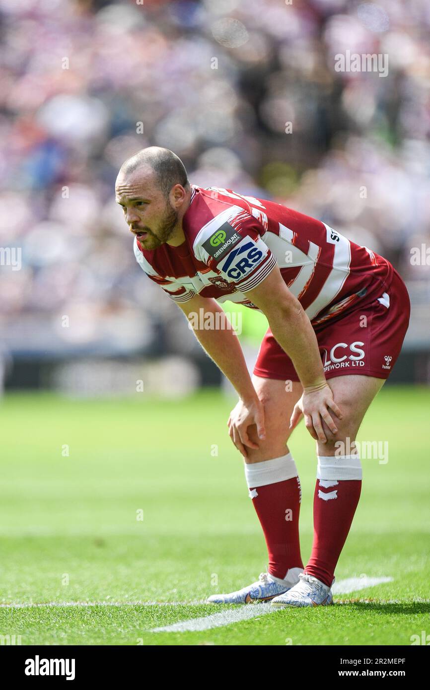 Leeds, England - 20th May 2023 - Liam Marshall of Wigan Warriors. Rugby ...