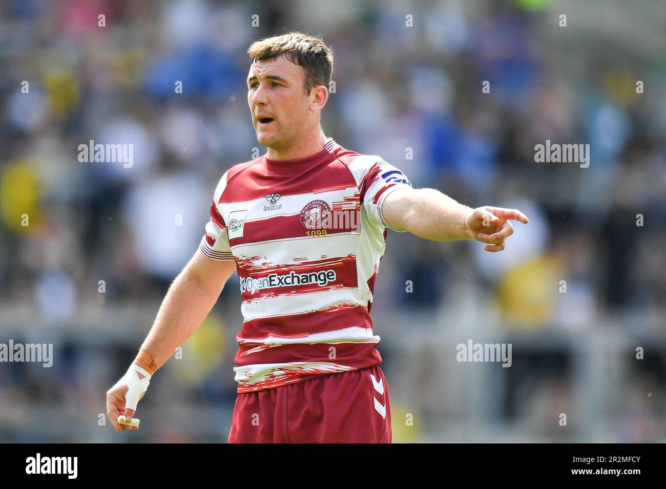 Leeds, England - 20th May 2023 - Harry Smith of Wigan Warriors. Rugby ...