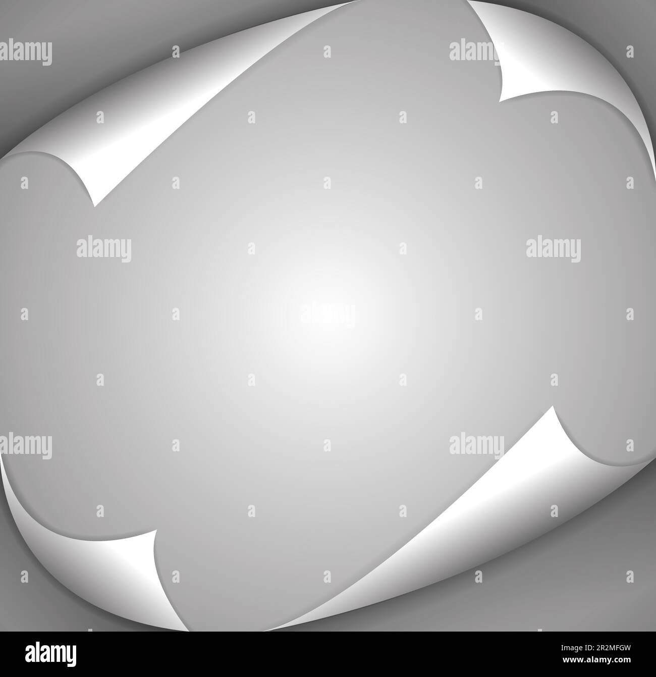 Realistic folding curled page corner with shadow vector illustration ...