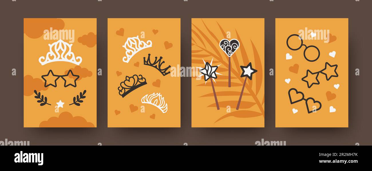 Fairytale illustrations set Stock Vector Image & Art - Alamy