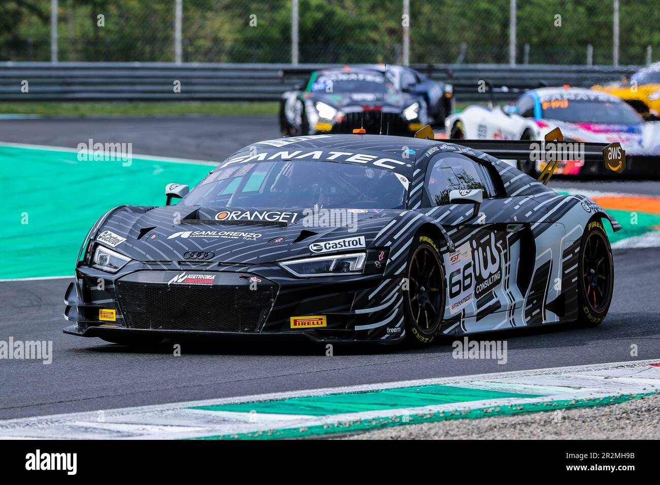 Audi R8 LMS GT3 EVO II Team Tresor Attempto Racing of Andrey Mukovoz ...