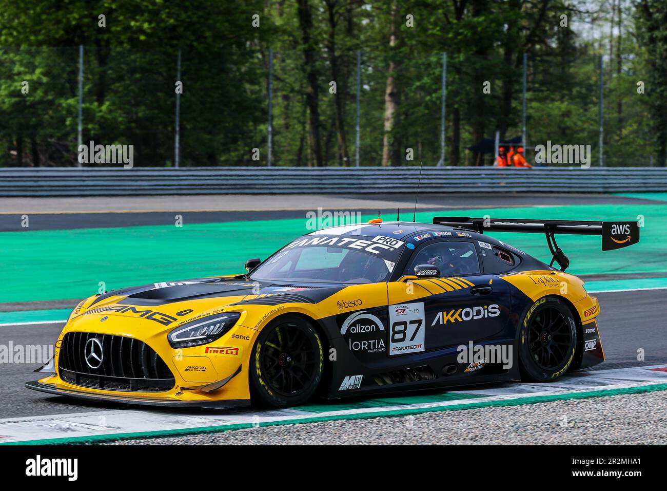 Mercedes-AMG GT3 Team Mercedes AMG Team Akkodis ASP of Thomas Drouet ...