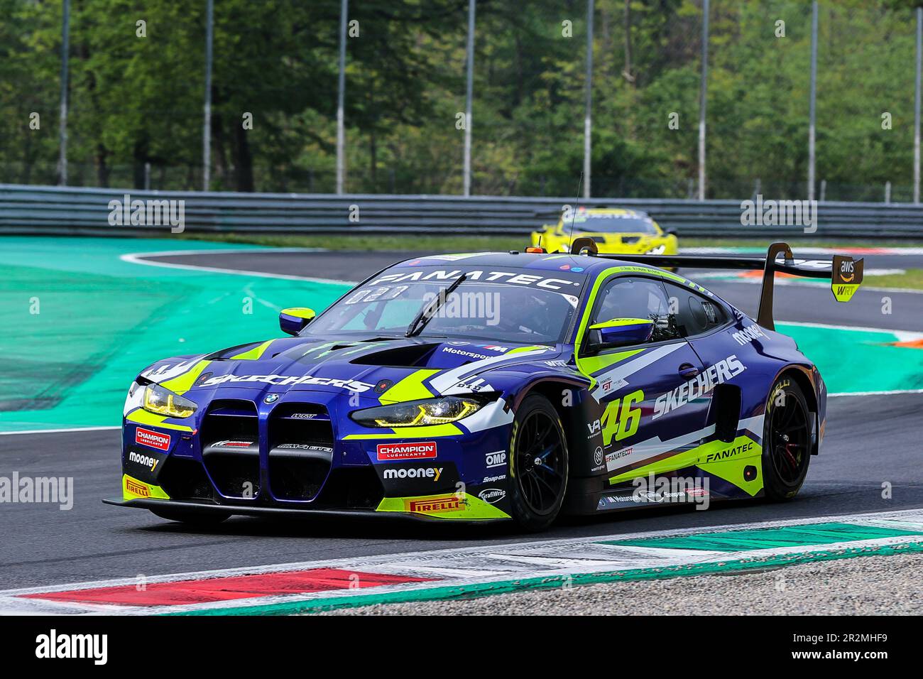 BMW M4 GT3 Team WRT of Valentino Rossi, Maxime Martin and Augusto Farfus drives during the ...