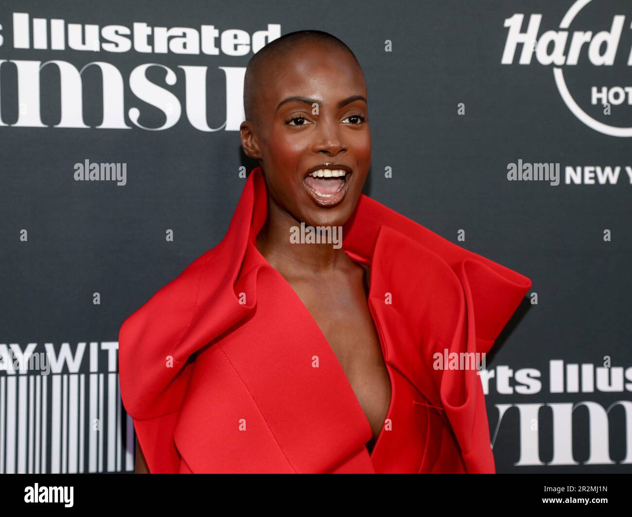 Fashion model Madisin Rian attends the Sports Illustrated Swimsuit 2023 ...