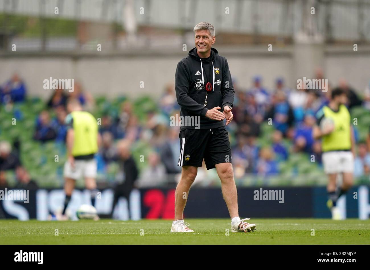 La Rochelle Head Coach Ronan O'Gara before the Heineken Champions Cup ...
