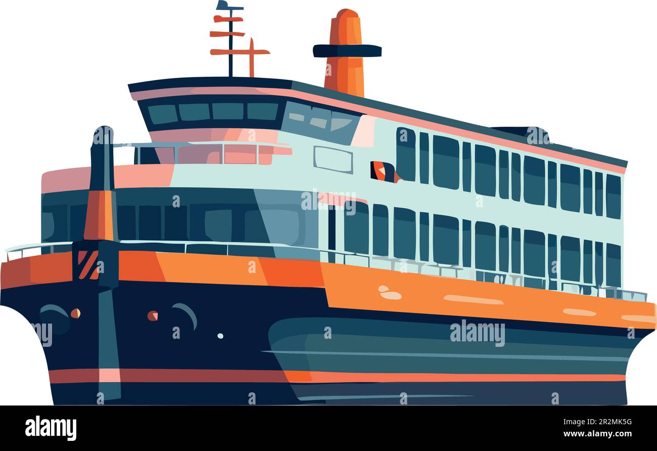 Passenger water craft Stock Vector Images - Alamy