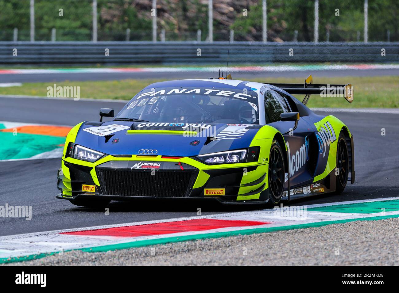 Audi R8 LMS GT3 EVO II Team Comtoyou Racing of Frederic Vervisch ...