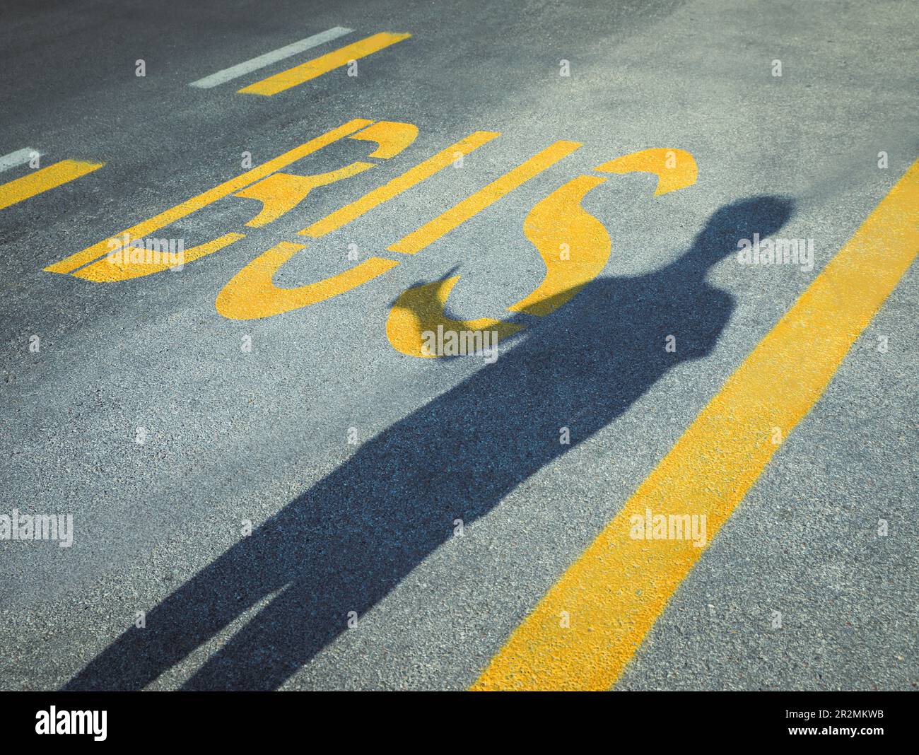 Shadow on asphalt hi-res stock photography and images - Alamy