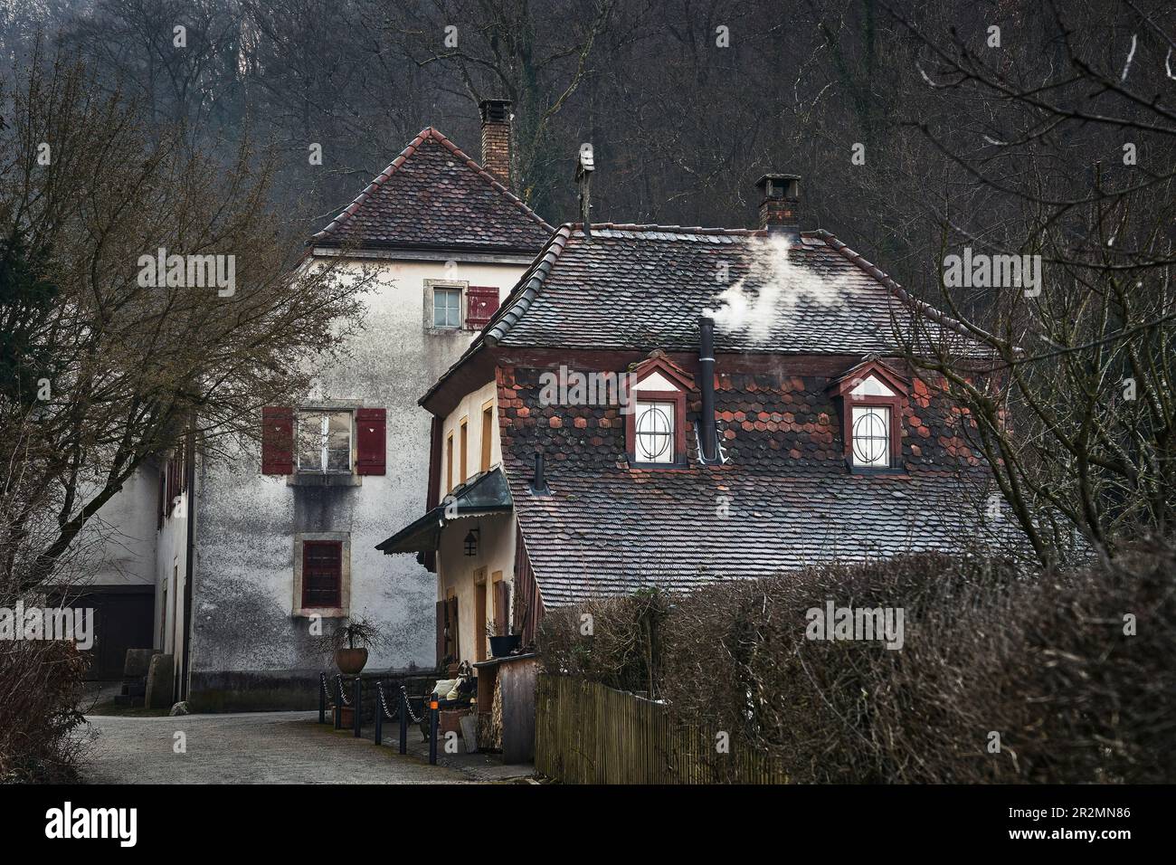 At the entrance to the Ermitage in Arlesheim you can marvel at the ...