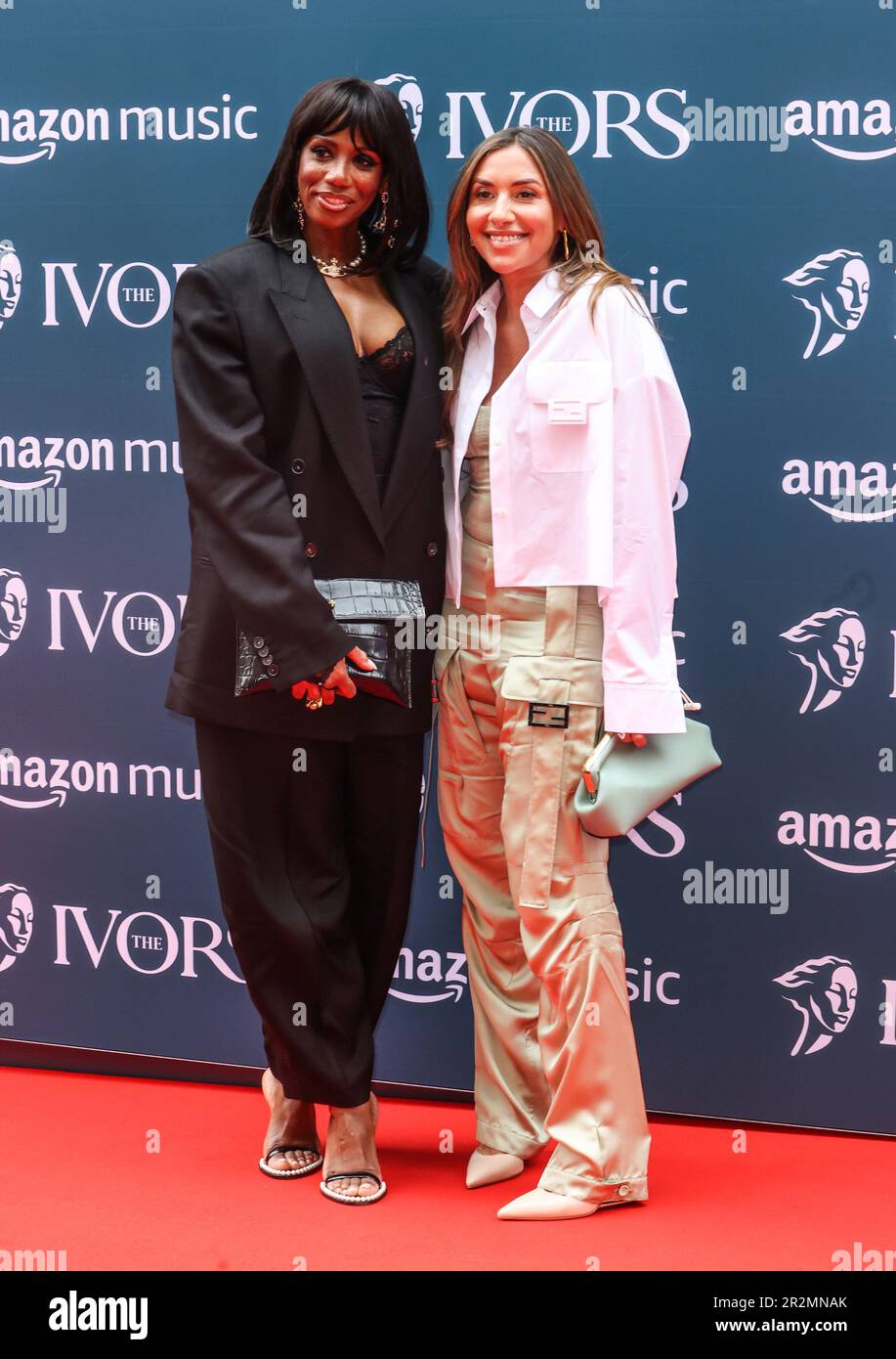 Shaznay Lewis and Melanie Blatt of All Saints seen attending The Ivors ...