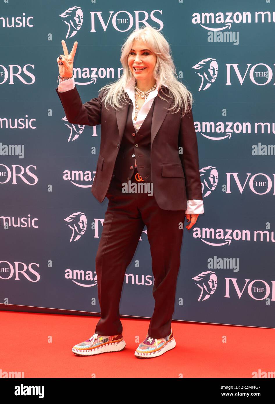 Brix Smith Start seen attending The Ivors 2023 at the Grosvenor House Hotel in London. (Photo by ...