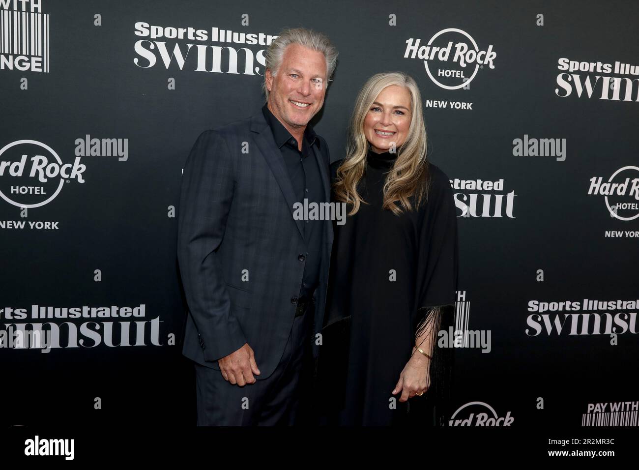 CEO of The Arena Group and Sports Illustrated Ross Levinsohn, left, and ...