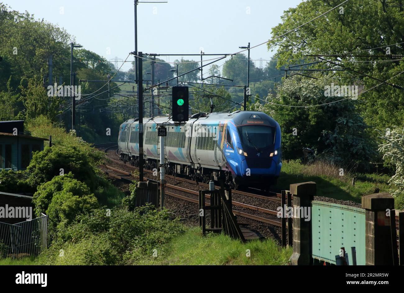 TransPennine Express Civity emu with special Welcome to Liverpool ...