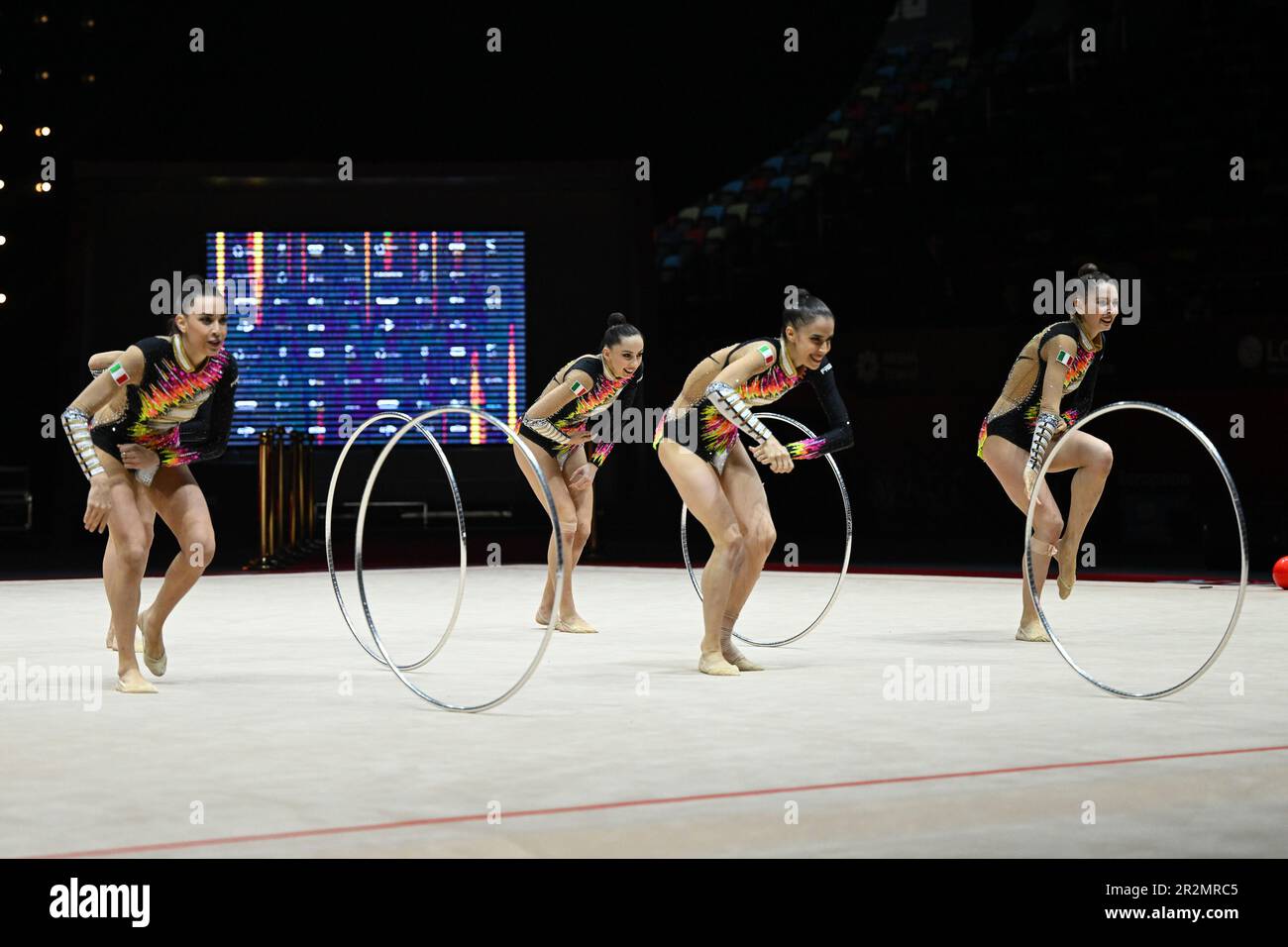 Milli Gimnastika Arena, Baku, Azerbaijan, May 18, 2023, ECh Rhythmics ...