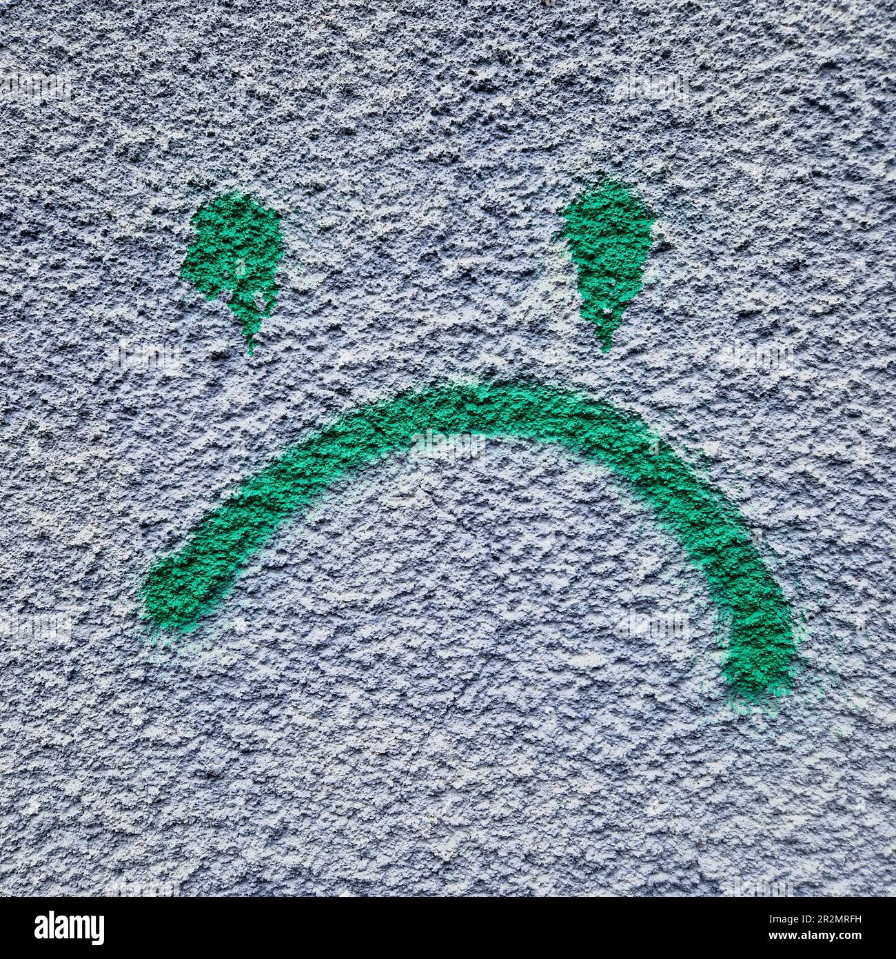 Sad smiley, France Stock Photo - Alamy