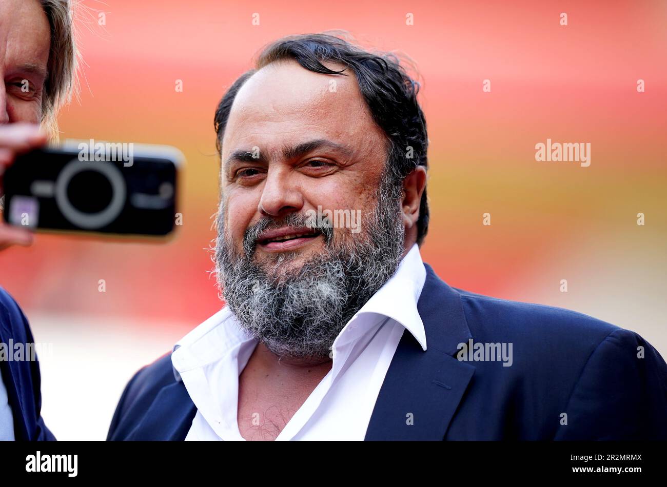 Nottingham Forest owner Evangelos Marinakis ahead of the Premier League ...