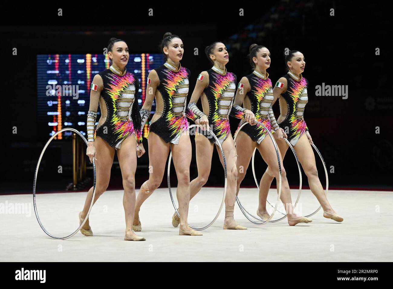 Baku, Azerbaijan. 18th May, 2023. ECh Rhythmics BAKU captured at MGA ...