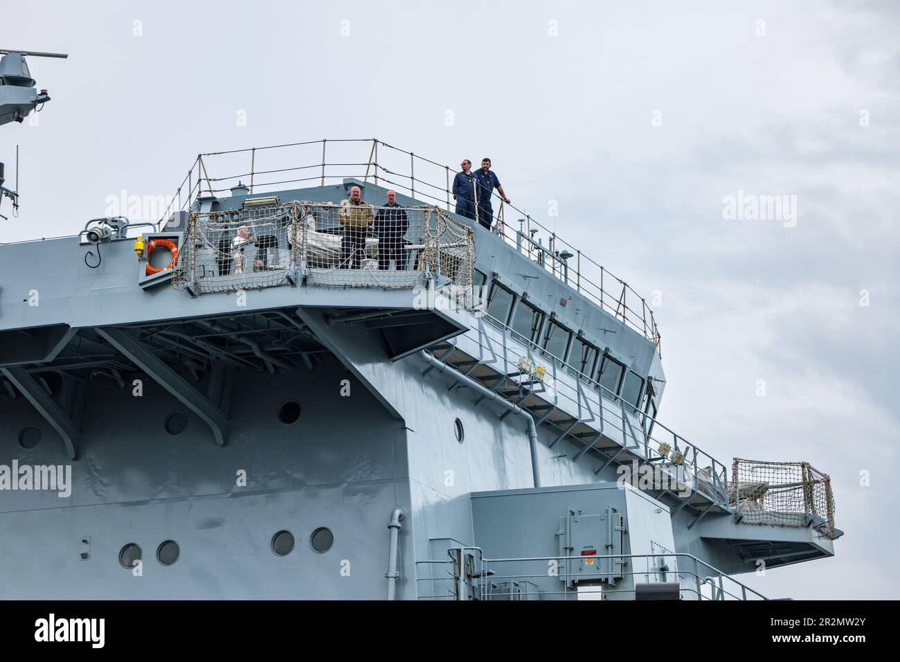 Edinburgh, Scotland, UK, 20th May 2023. RFA Fort Victoria (A387) enters ...