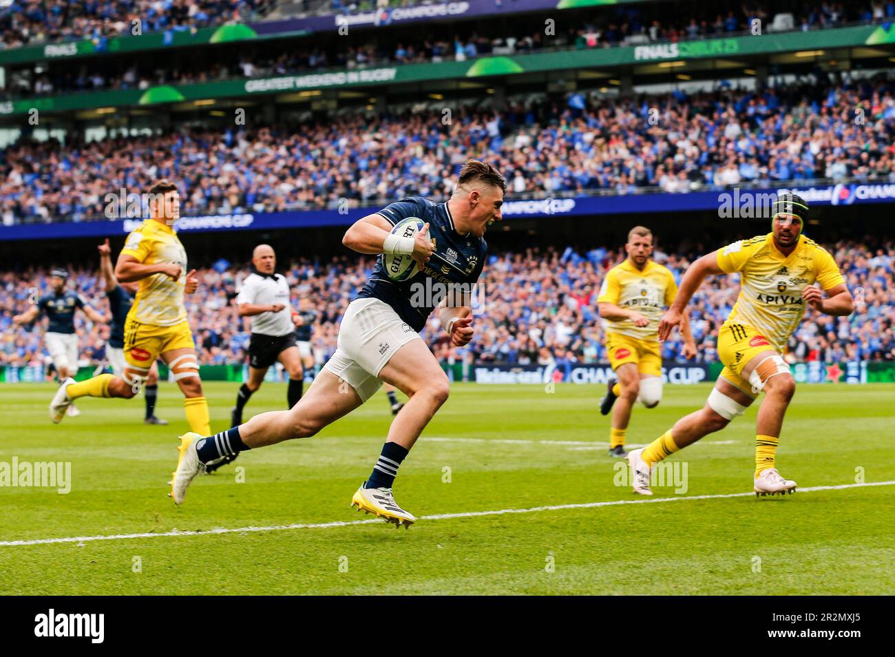 Aviva Stadium, Dublin, Ireland. 20th May, 2023. Heineken Champions Cup ...