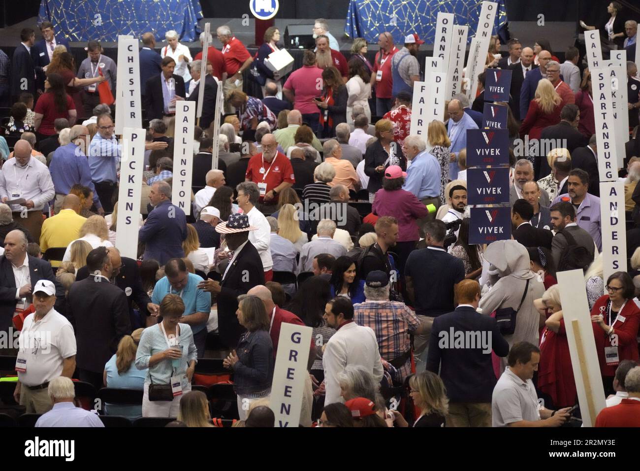 Delegates gather for the South Carolina Republican Party State ...