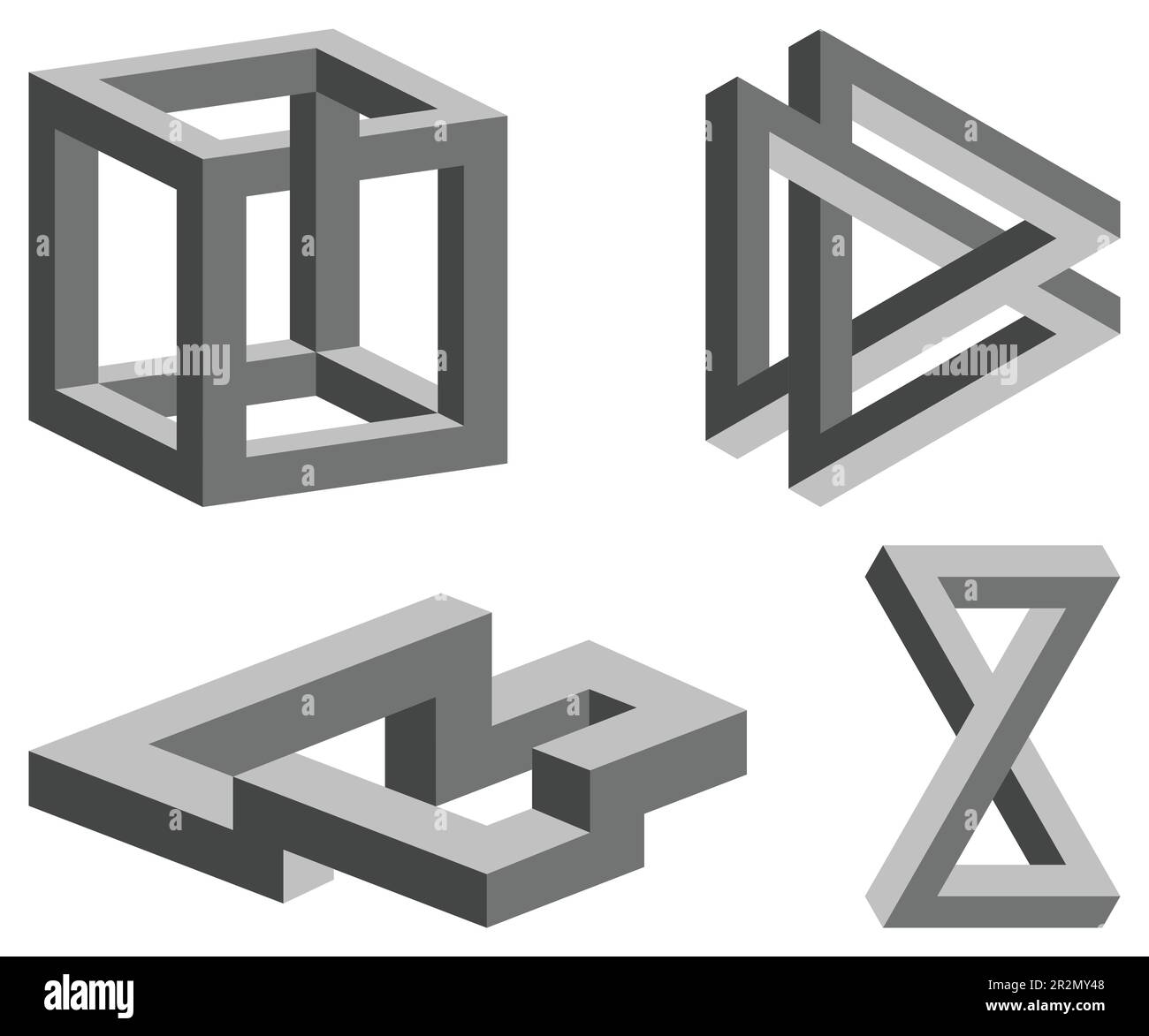 Impossible Objects Illusions