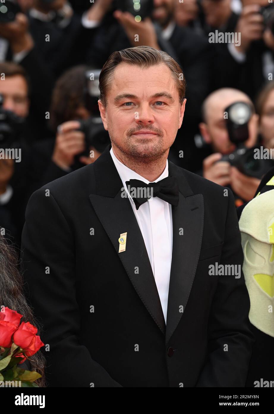 Leonardo DiCaprio attending the premiere for Killers of the Flower Moon ...