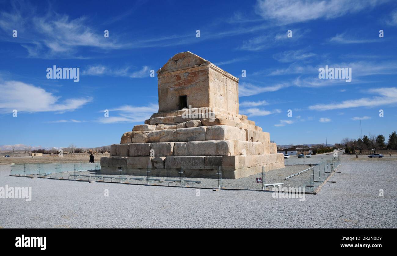 Pasargad, located in the Iranian city of Shiraz and the capital of the ...