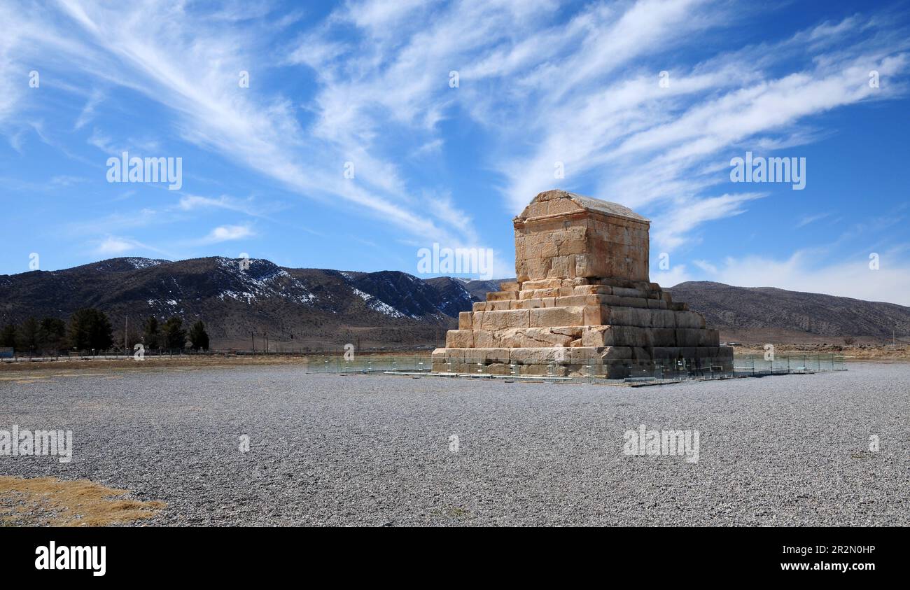 Pasargad, located in the Iranian city of Shiraz and the capital of the ...