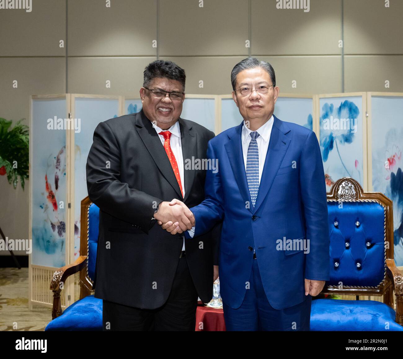 Kuala Lumpur, Chief Minister of Malacca state Ab Rauf Yusoh in Malaysia ...
